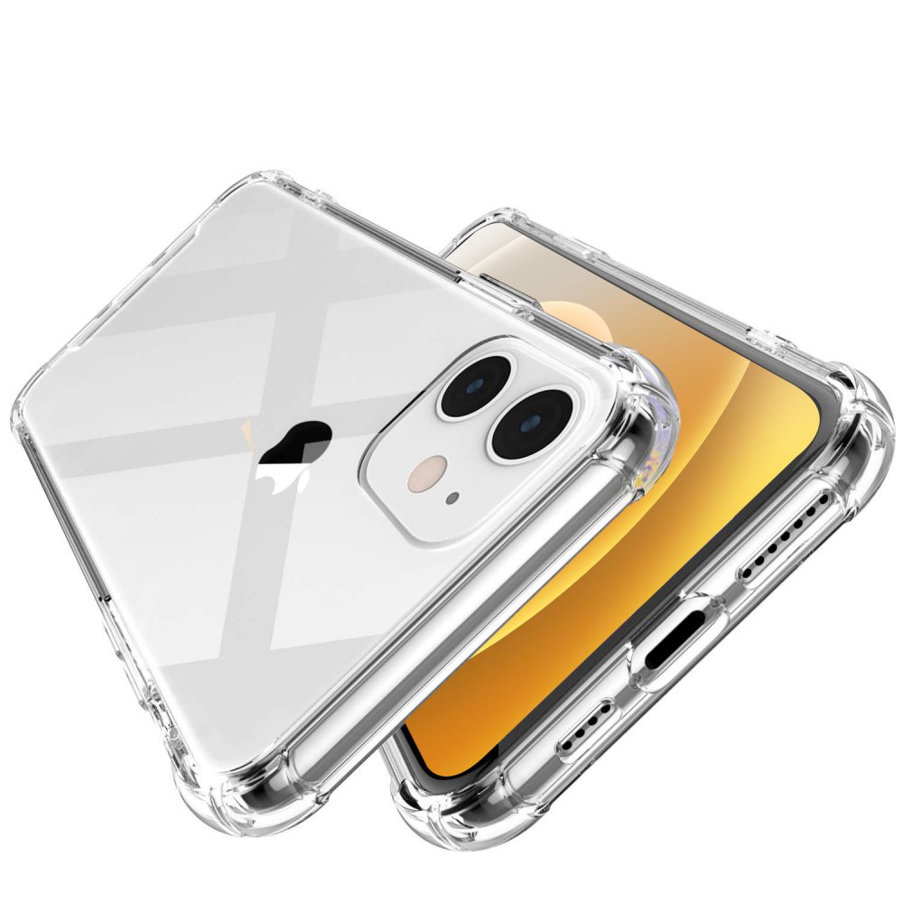 Coque pour iPhone 12 mini Antichoc Silicone + 2 Vitres en verre trempé ...